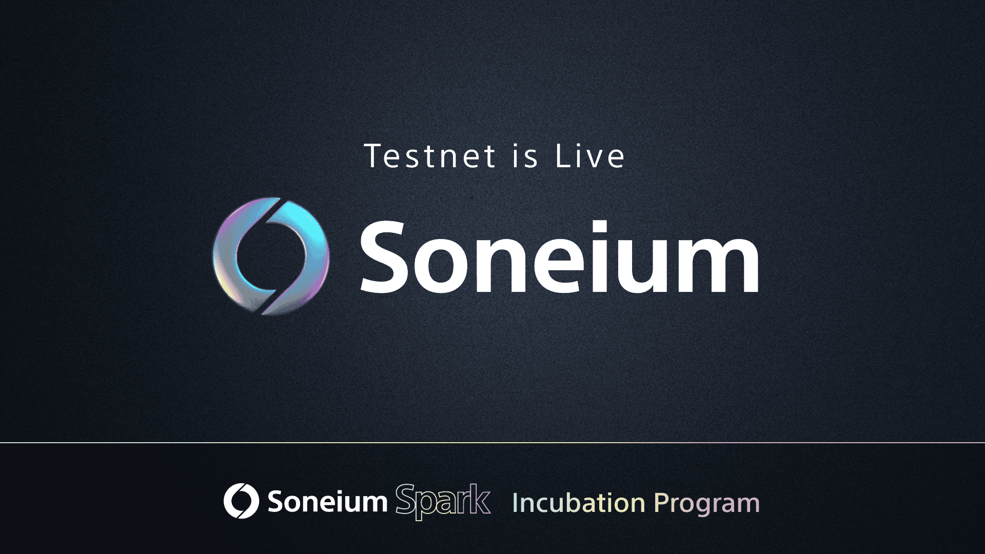 Startale | Sony Block Solutions Labs Present: Soneium Spark Incubation ...